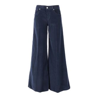 Dondup Pantalone Marlen - - Trousers - Damen - Blau - W26