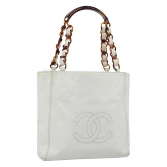 Chanel Damen, Pre-Owned, Wei&szlig;, ONE SIZEGr&ouml;&szlig;e