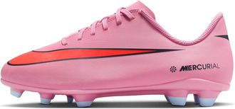 Nike Nike Jr. Mercurial Vapor 16 Club Sneaker, Black/Ice Blue, 32 EU