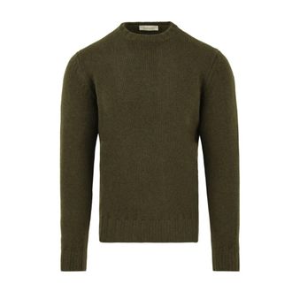 FILIPPO DE LAURENTIIS Rundhals-Strickware - Modell Gc3Ml Ec4R - - Knitwear - Herren - Gr&uuml;n - 2XL