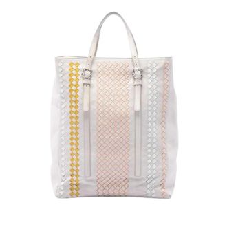 Bottega Veneta Pre-owned Gewebte Ledertasche - - Pre-owned - Damen - Wei&szlig; - ONE SIZE