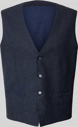Christian Berg Regular Fit Weste mit Woll-Anteil