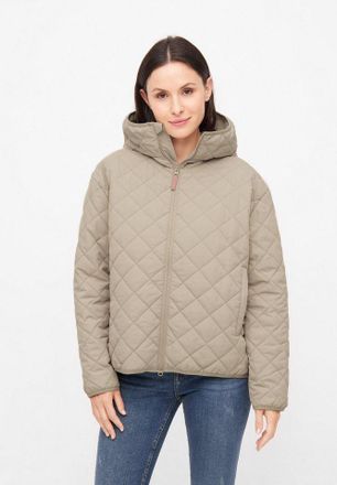 Derbe Steppjacke Quiltby Short Wasserabweisend, Kapuze, 2-Wege Reis&szlig;verschluss