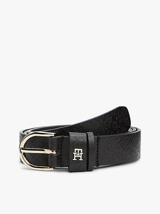 Tommy Hilfiger Ceinture Essential en cuir &agrave; monogramme