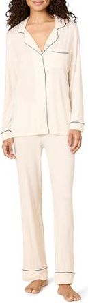 Amazon Essentials x Sofia Grainge Ensemble de Pyjama pour Femme, Ivoire, Taille XS