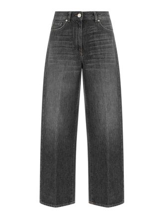 PESERICO Straight Leg Jeans - Grau