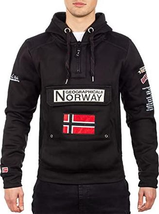 Geographical Norway Hommes Sweat Noir L