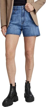G-Star G-Star RAW Damen High Denim Shorts Clean Edge, Blau (Faded Cliffside Blue D24382-D536-G326), 26