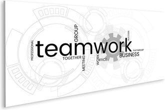 Islandburner Prime Bild auf Leinwand Banner Wörter Förderung Geschäfts Teamwork Zusammenarbeit Erfolg Zusam Bilder Wandbilder Poster