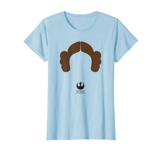 Star Wars Princess Leia Hair Icon Rebel Alliance T-Shirt T-Shirt