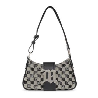 Misbhv Misbhv, Femme, Sacs, Noir, Taille: ONE Size Monogram Mini Shoulder Bag