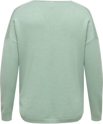 Only Carmakoma V-Ausschnitt-Pullover CARMARGARETA LS PULLOVER KNT NOOS Viskosemischung, regular fit