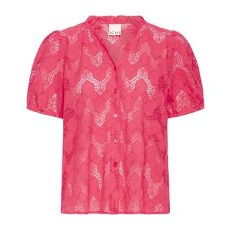 Ichi Ichi, Damen, Blusen & Hemden, Rosa, XLGr&ouml;&szlig;e