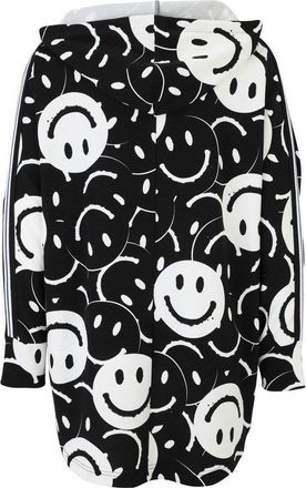 Doris Streich Sweatshirt mit Hoodie und Smiley-Print