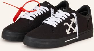 Off-white Sneaker New Low Vulcanized Canvas schwarz