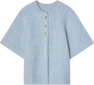 Busnel Femme, Pulls, Bleu, Taille: 44 FR Cardigan Vilanie