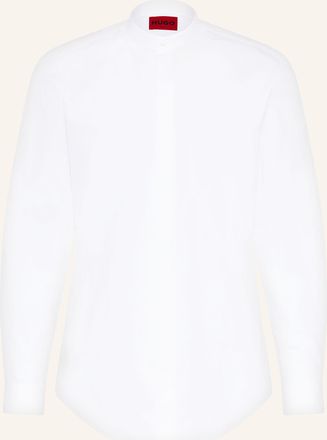 HUGO BOSS Hugo Hemd Kaleb Slim Fit Mit Stehkragen weiss