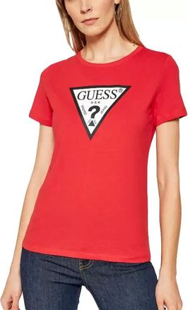 Guess Damen, Oberteile, Rot, XSGröße