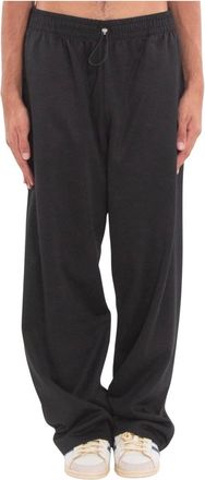 Arte Homme, Pantalons, Noir, Taille: XL Nylon Tracksuit Pants
