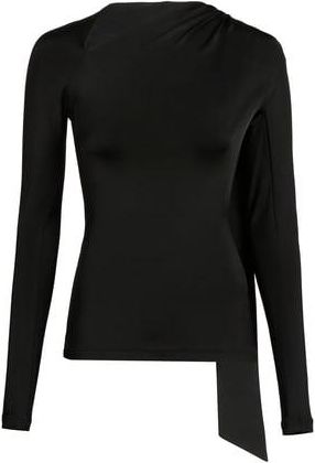 Victoria Beckham Bootsband Top - Schwarz
