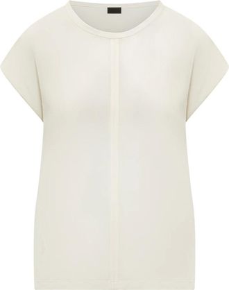 Pinko Pinko, Femme, Tops, Blanc, Taille: 46 FR Blossom Silk Shirt
