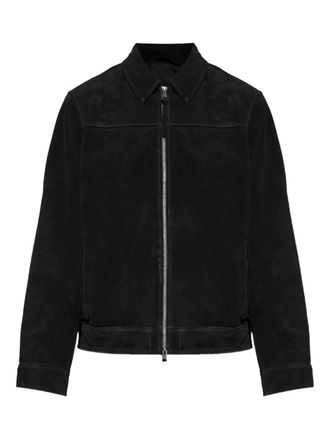 AllSaints surchemise Rhone &agrave; fermeture zipp&eacute;e - Noir