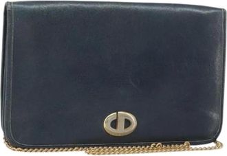 Dior Sac bandouli&egrave;re vintage Pre-owned - Femme - Pre-owned - Bleu - Taille: ONE Size