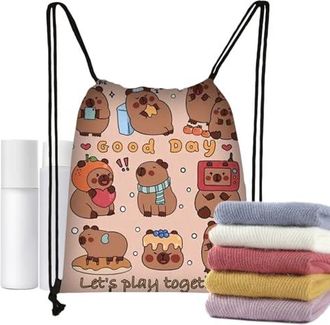 Generico Sac &agrave; dos &agrave; cordon imperm&eacute;able avec cordon de serrage pour la plage, lentra&icirc;nement, l&eacute;cole, les voyages, la randonn&eacute;e, le fitness, la natation et la f