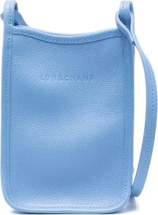 Longchamp mini sac Le Foulonné en cuir - Bleu