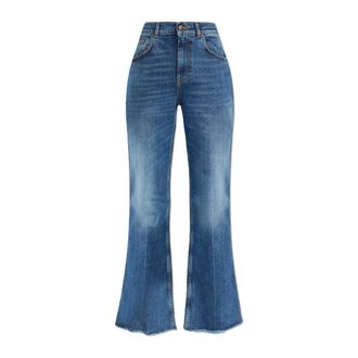 Tory Burch Femme, Jeans, Bleu, Taille: W28 Flared Jeans