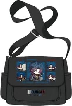 Generic 1 sac &agrave; bandouli&egrave;re Honkai : Star Rail en toile pour les fans, Style 21, one size