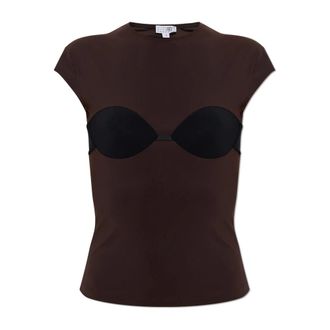 Maison Margiela Damen, Oberteile, Braun, XSGr&ouml;&szlig;e