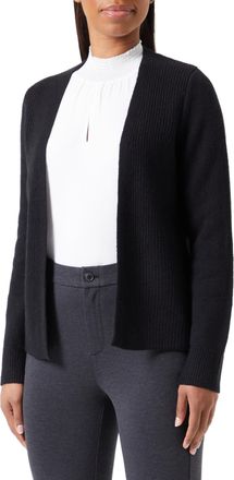 s.Oliver Damen Strickjacke aus Wollmix BLACK, 42