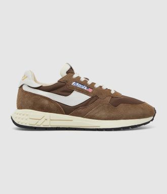 Autry Baskets Homme Reelwind Low Nylon Crack White Tundra