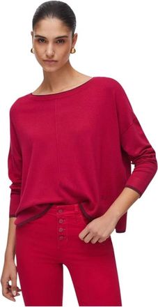 Liu Jo Femme, Pulls, Rouge, Taille: 40 FR Pull coupe classique