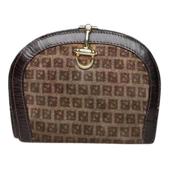 Fendi Pre-owned Vintage Clutch - - Pre-owned - Damen - Braun - ONE SIZE