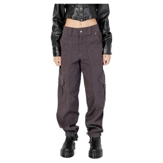 Only Only, Femme, Pantalons, Gris, Taille: 42 FR Pantalon Cargo Femme