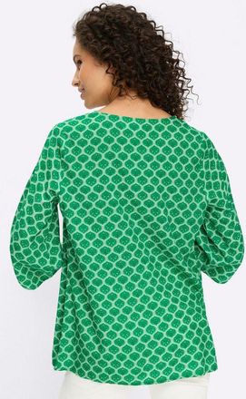 Heine Klassische Bluse Druck-Tunika 3/4-Arm