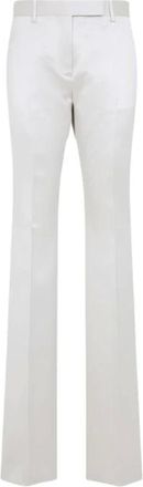 Tom Ford Femme, Pantalons, Blanc, Taille: 38 FR Pantalon &Eacute;vas&eacute; Taille Haute