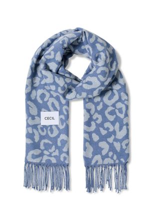 Cecil Kuscheliger Schal coal blue A