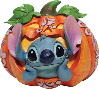 Enesco Disney Traditions Stitch O Lantern Figurine