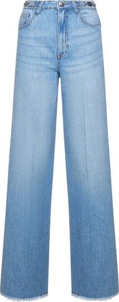 John Richmond Femme, Jeans, Bleu, Taille: W27 Jeans Jambe Large