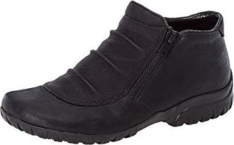 Rieker L4691, Bottes Classiques Femme, Noir (Schwarz/Schwarz/01), 36 EU