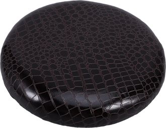 Valiclud Runde Ersatz Sitzfl&auml;che 29cm Gepolstertes Barhockerpolster aus Pu Brauner Stuhlsitz f&uuml;r Hocker Pflegeleichter Hockerbezug f&uuml;r Haushaltsm&ouml;bel