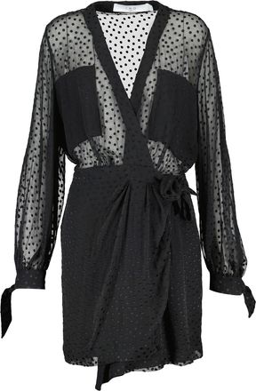 Iro Robe Ricarda Soie Noir
