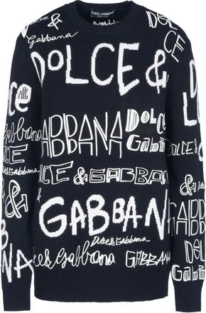 Dolce & Gabbana Damen, Strickwaren, Schwarzk, 3XSGröße