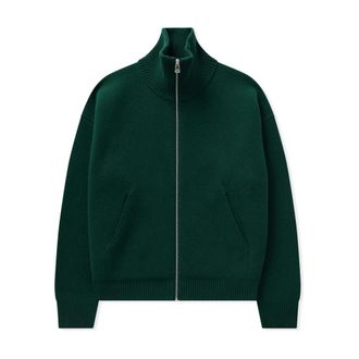 Axel Arigato Core Rei&szlig;verschluss-Pullover - - Knitwear - Herren - Gr&uuml;n - XS