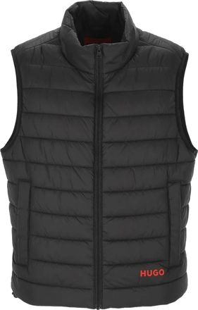 BOSS Wasserabweisende Weste - Schwarz