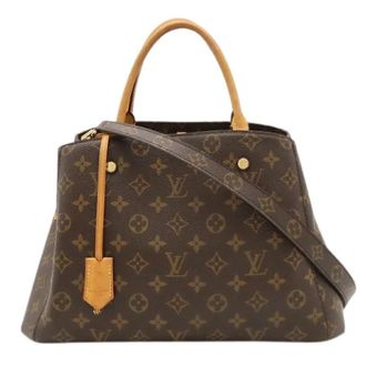 Louis Vuitton Pre-owned Vintage Canvas Tote Bag - - Pre-owned - Damen - Braun - ONE SIZE