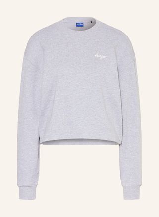 HUGO BOSS Hugo Sweatshirt Damaswee grau